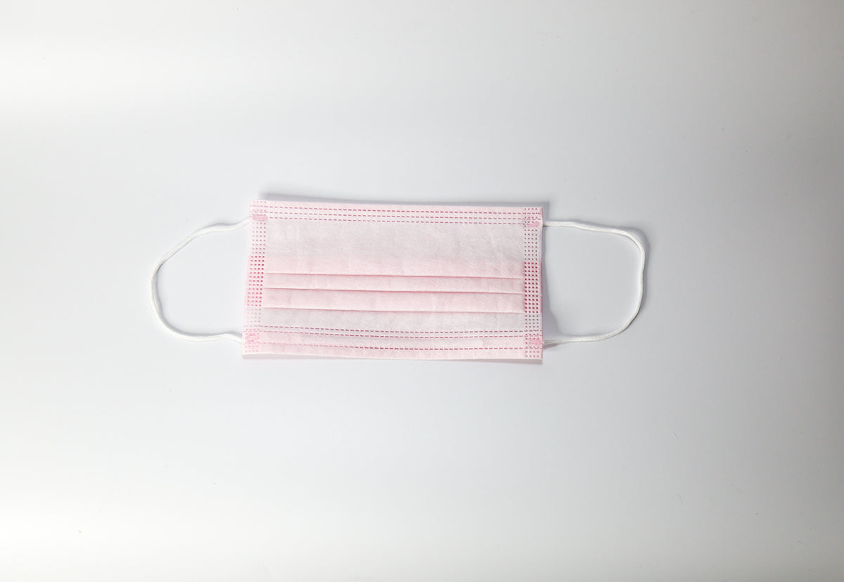 Pink disposable masks Pack of 50 – Fabulash Professional